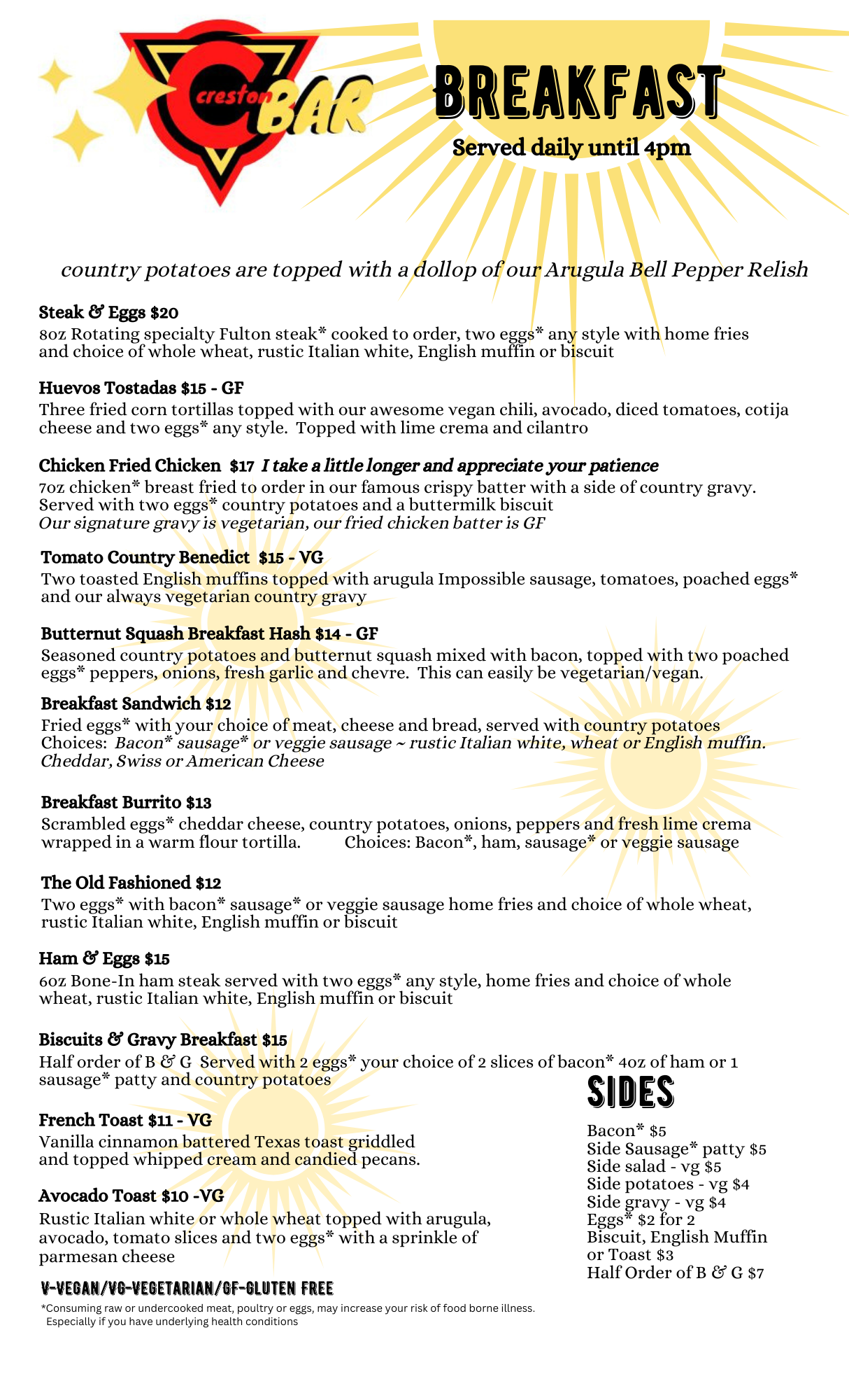 Breakfast – CBar PDX